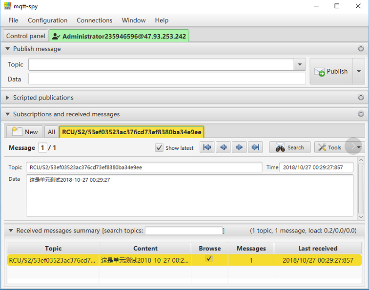Mqtt客户端调试工具以及源码下载亲测通过mqtt Spy 计算机代码，编程代码下载