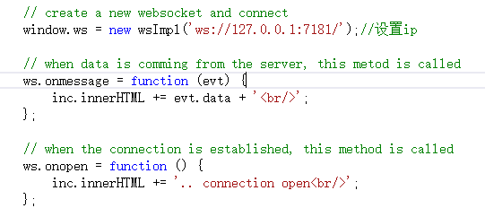 C 实现websocket通讯含服务端以及web端 计算机代码,编程代码下载