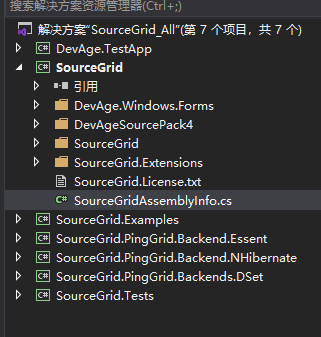 SourceGrid示例源码大全 – 计算机代码，编程代码下载